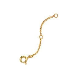 Chain Extender in 18K Gold Plating - IsraelBlessing