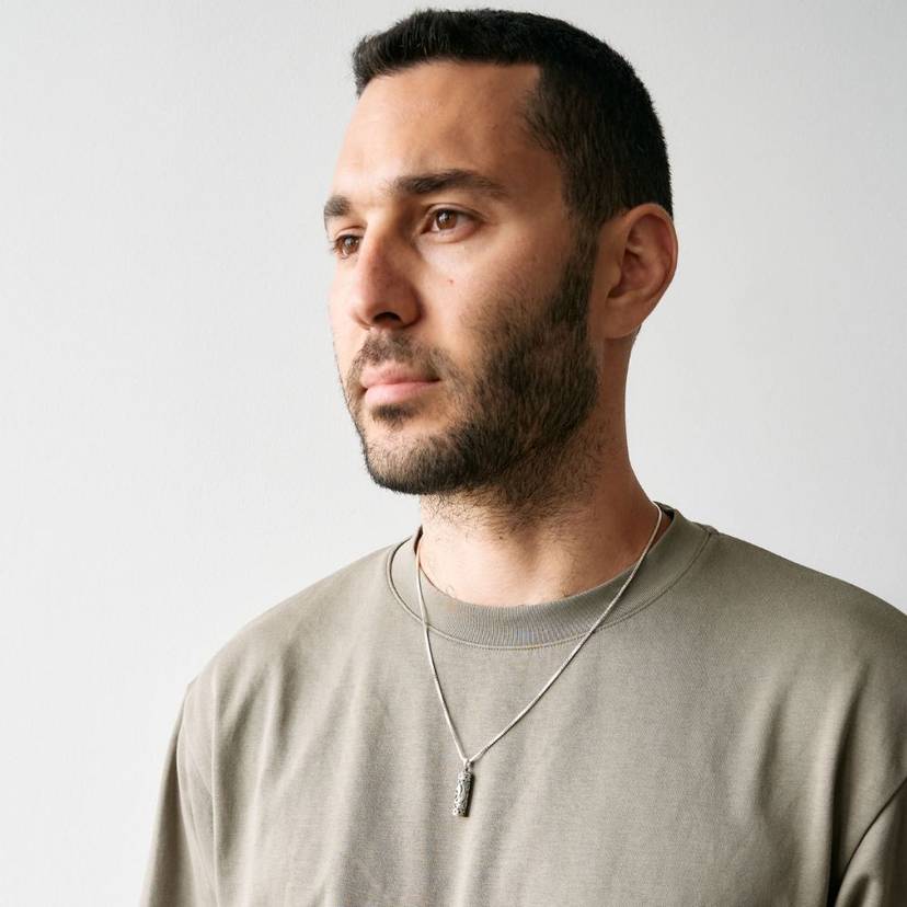 Silver Mezuzah Unisex Necklace with Cut Out Shin Letter - IsraelBlessing